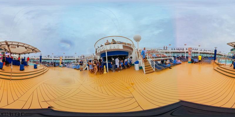 Adventure of the Seas Deck 11 Pool Bar on Momento360