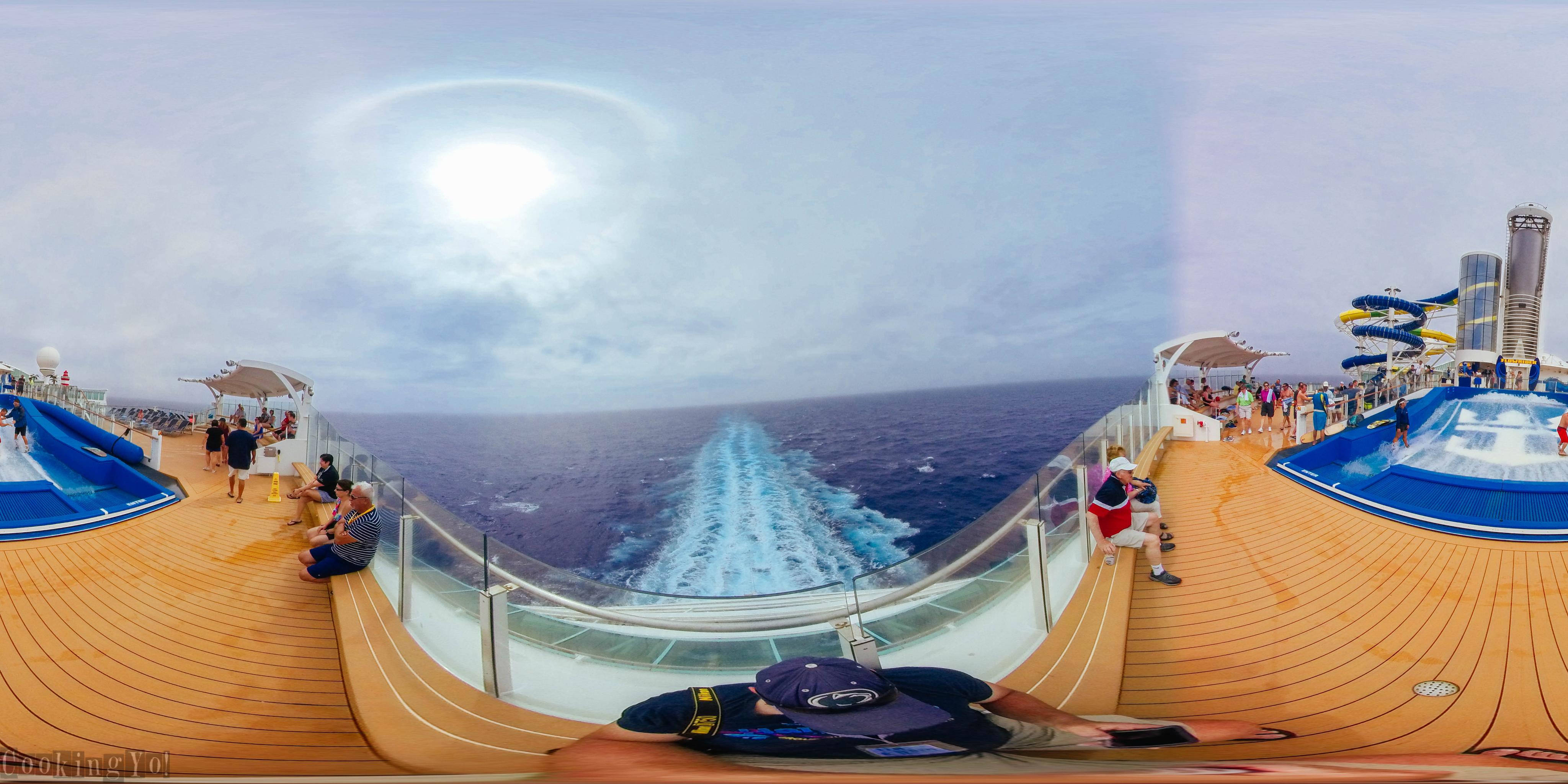 Adventure of the Seas Deck 13 Flowrider on Momento360