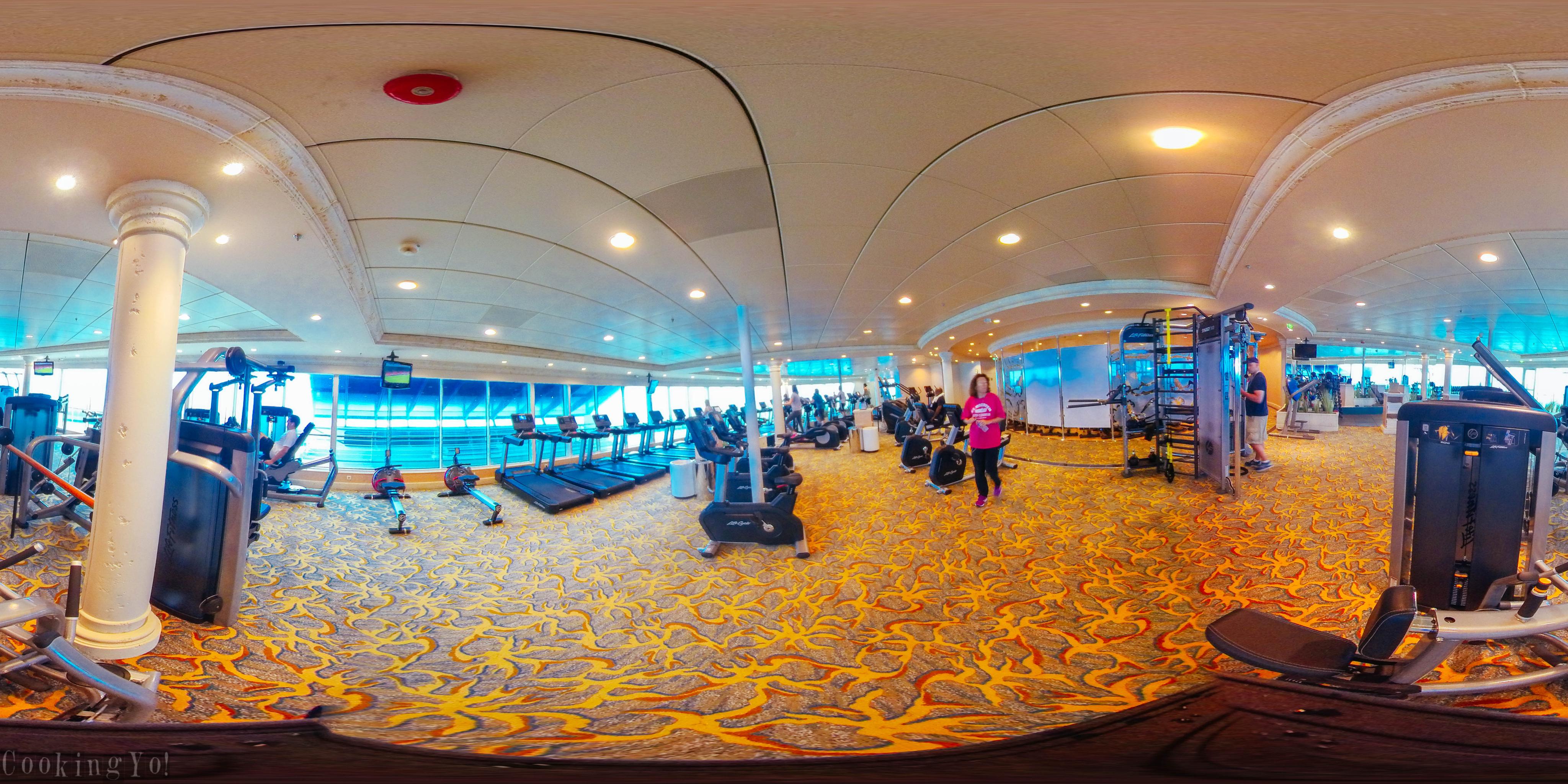 Adventure of the Seas Deck 11 Gym on Momento360