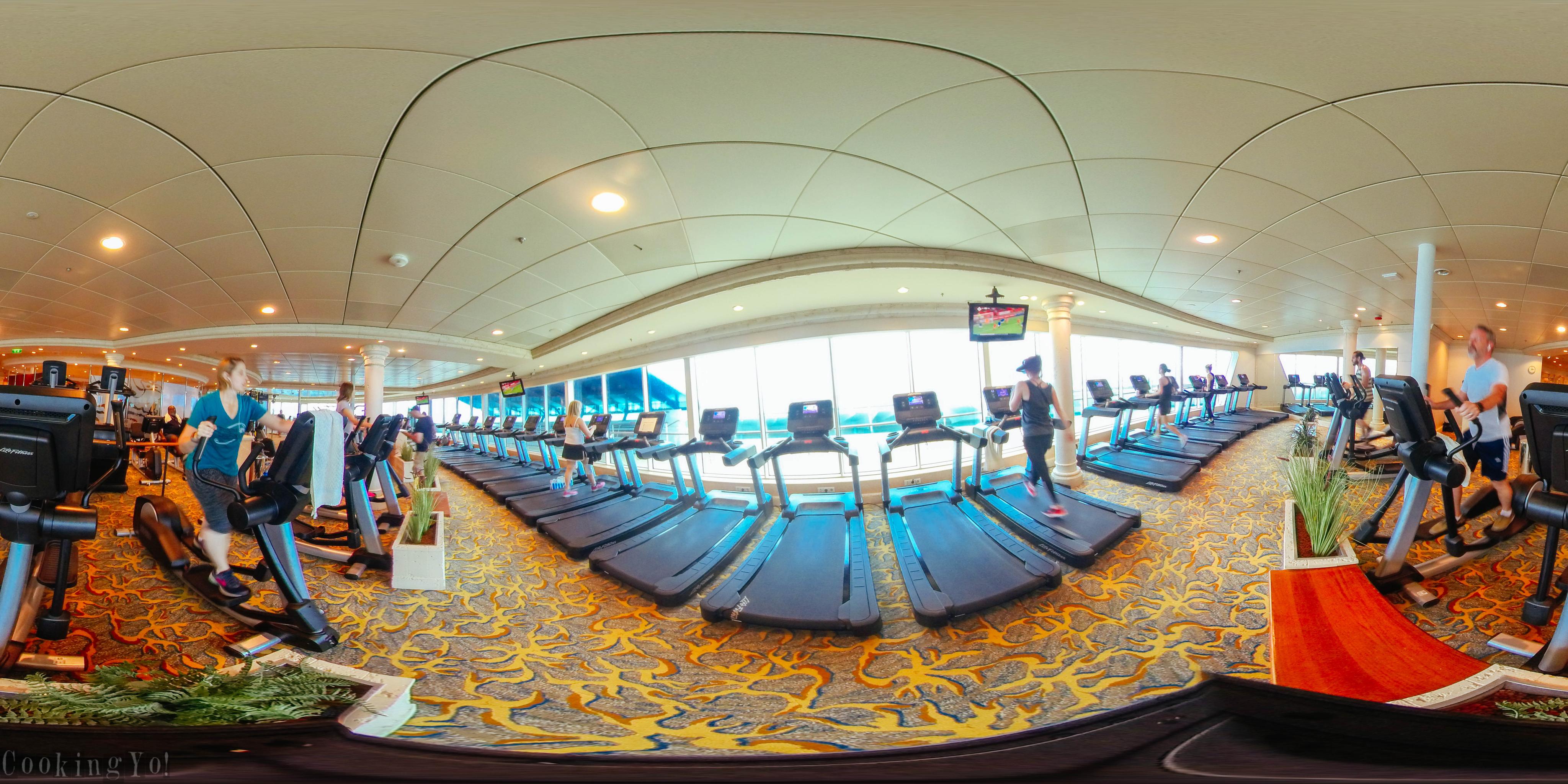 Adventure of the Seas Deck 11 Gym on Momento360