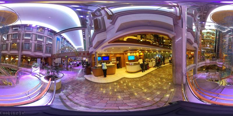 Adventure of the Seas Deck 5 Excursions and Service Desk on Momento360