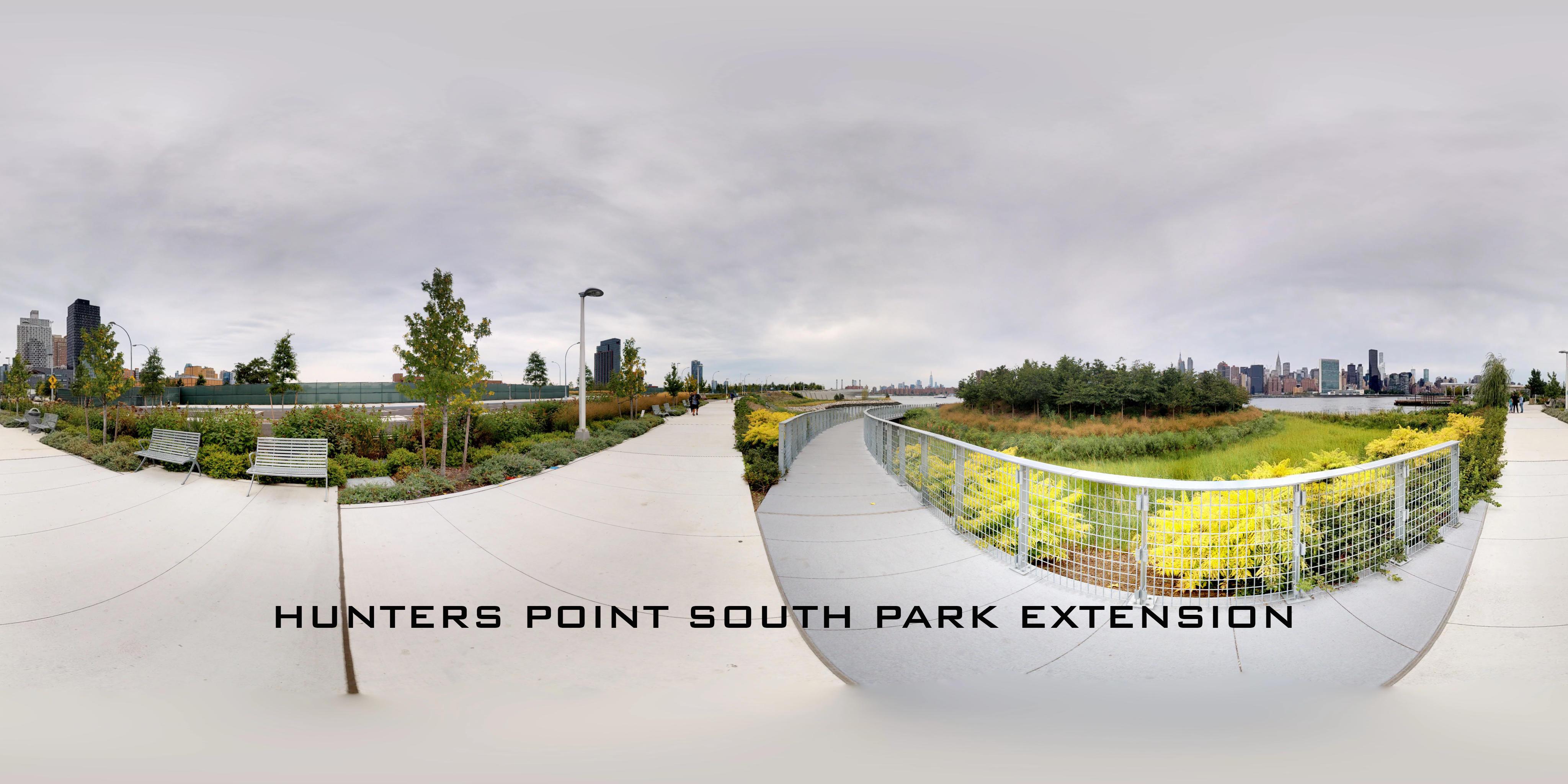 Hunters Point South Park - Extension on Momento360
