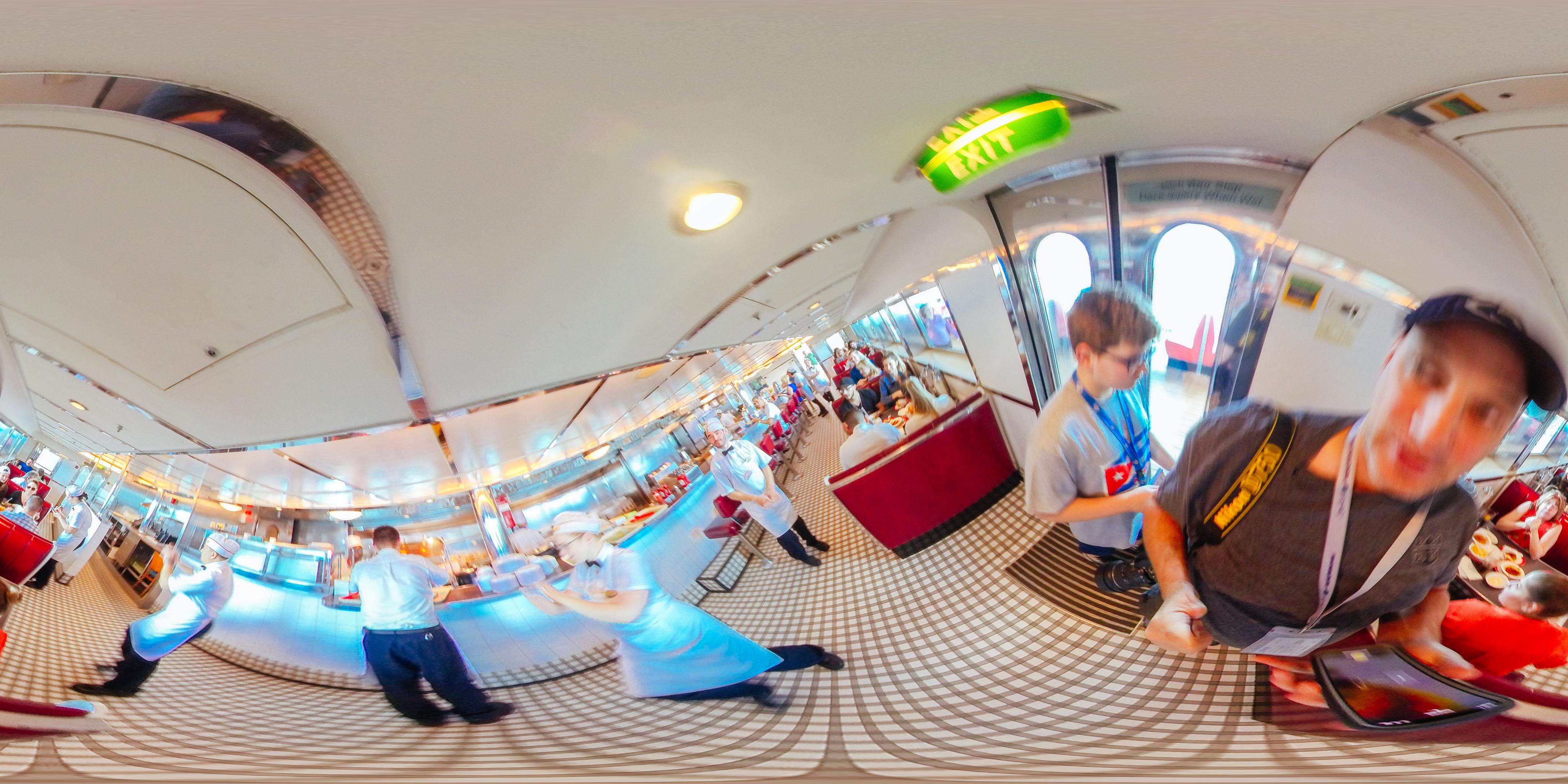 Navigator of the Seas Johnny Rockets Interior on Momento360