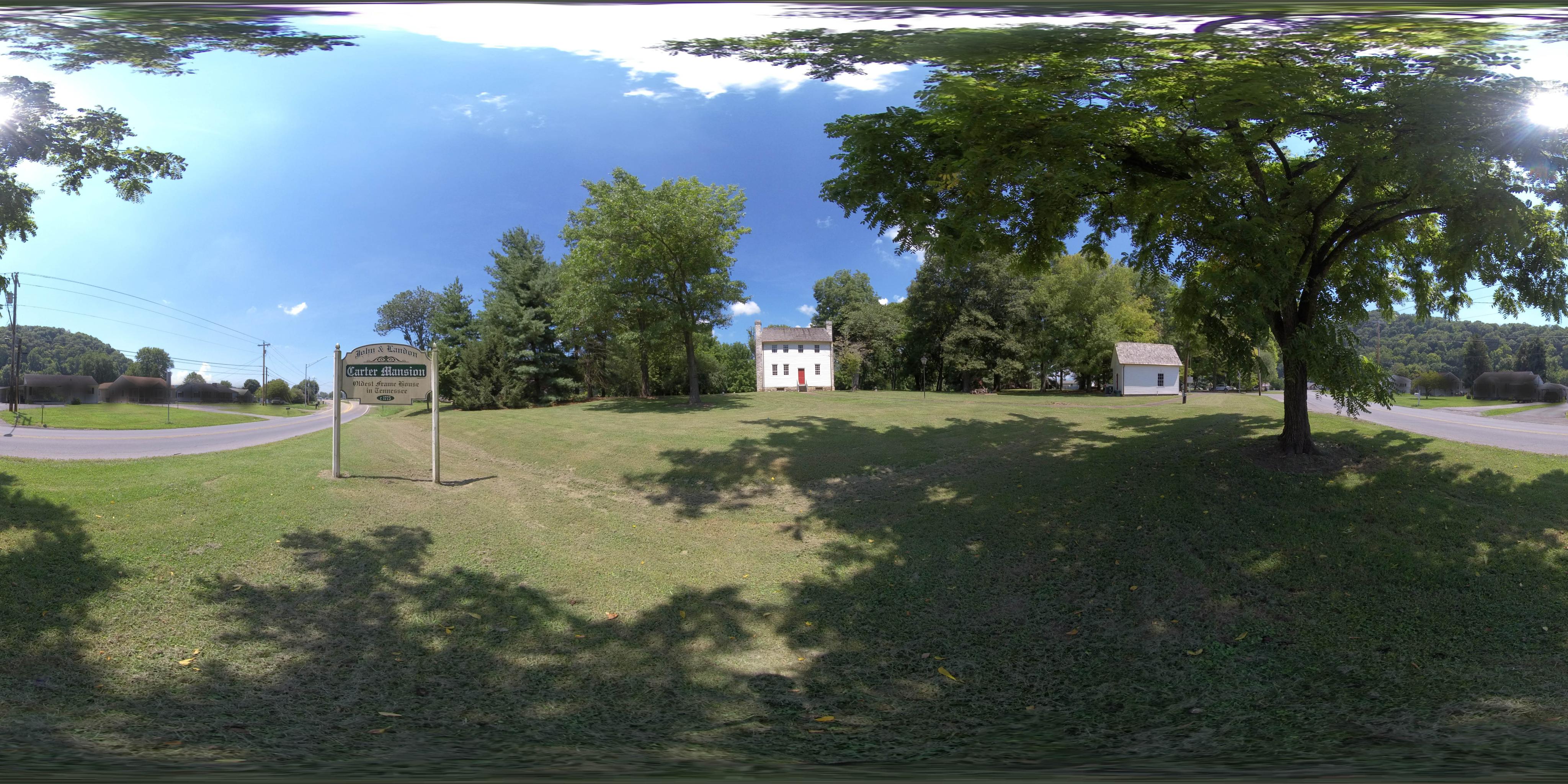 The Carter Mansion - at Sycamore Shoals State Historic Park