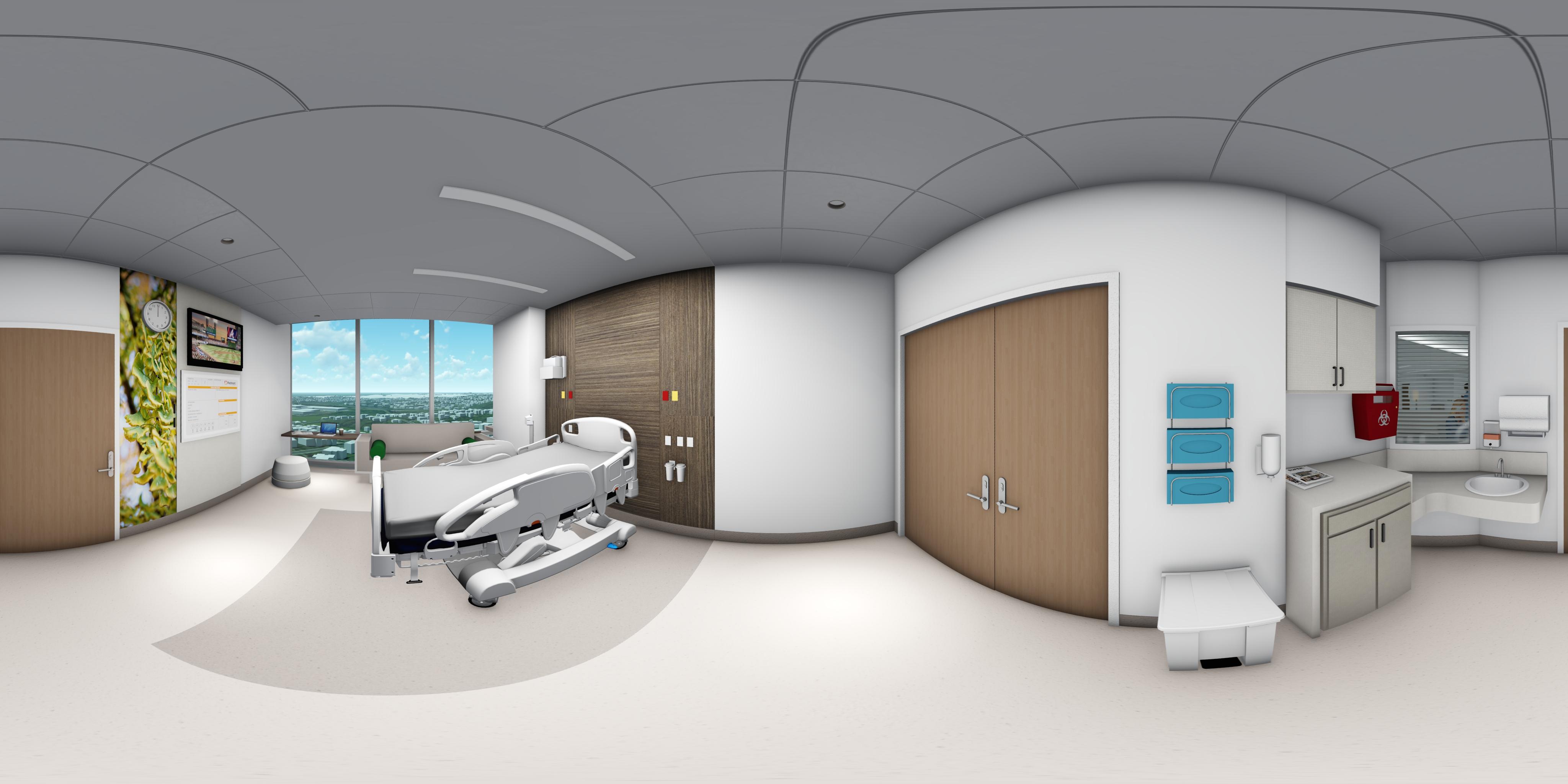 PAH Typical Patient Room (6 8 2018)