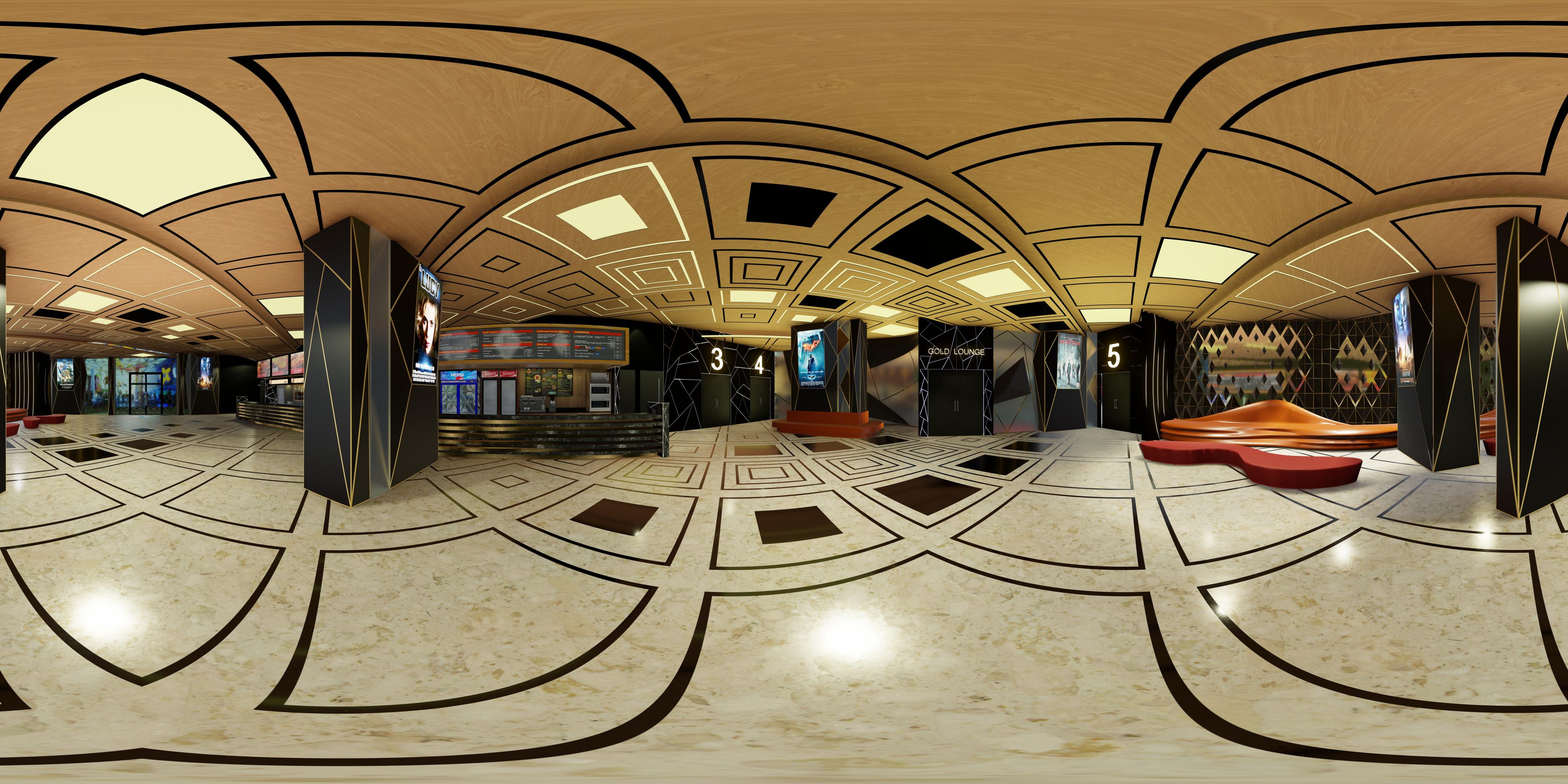 Theatre Lobby View 1 Panorama on Momento360