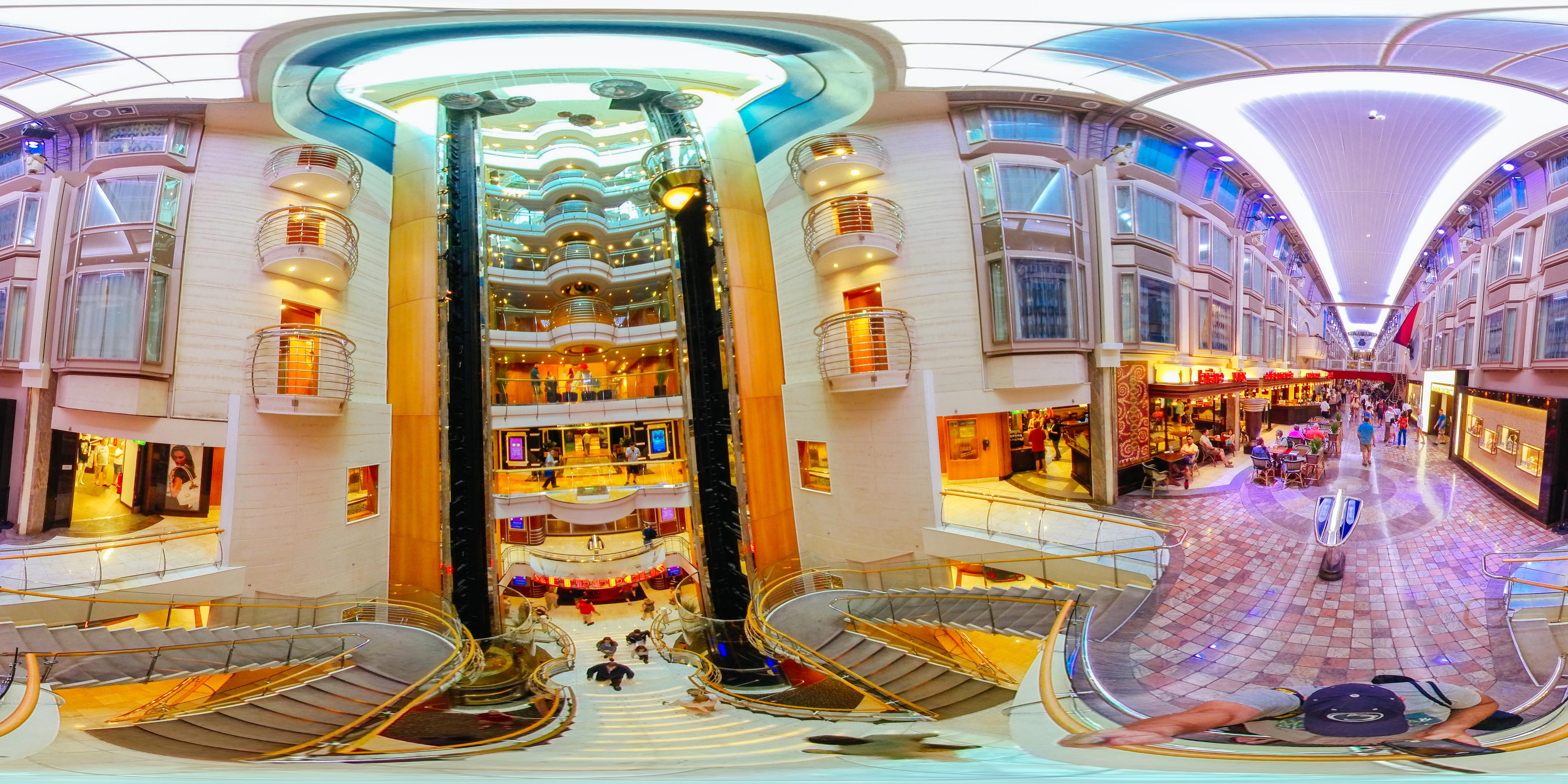 Navigator of the Seas Forward Elevator Banks on Momento360