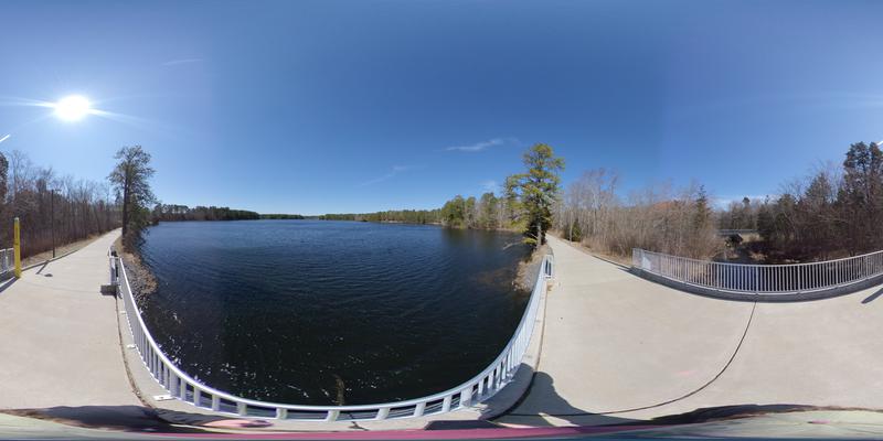 Lake Fred Dam on Momento360