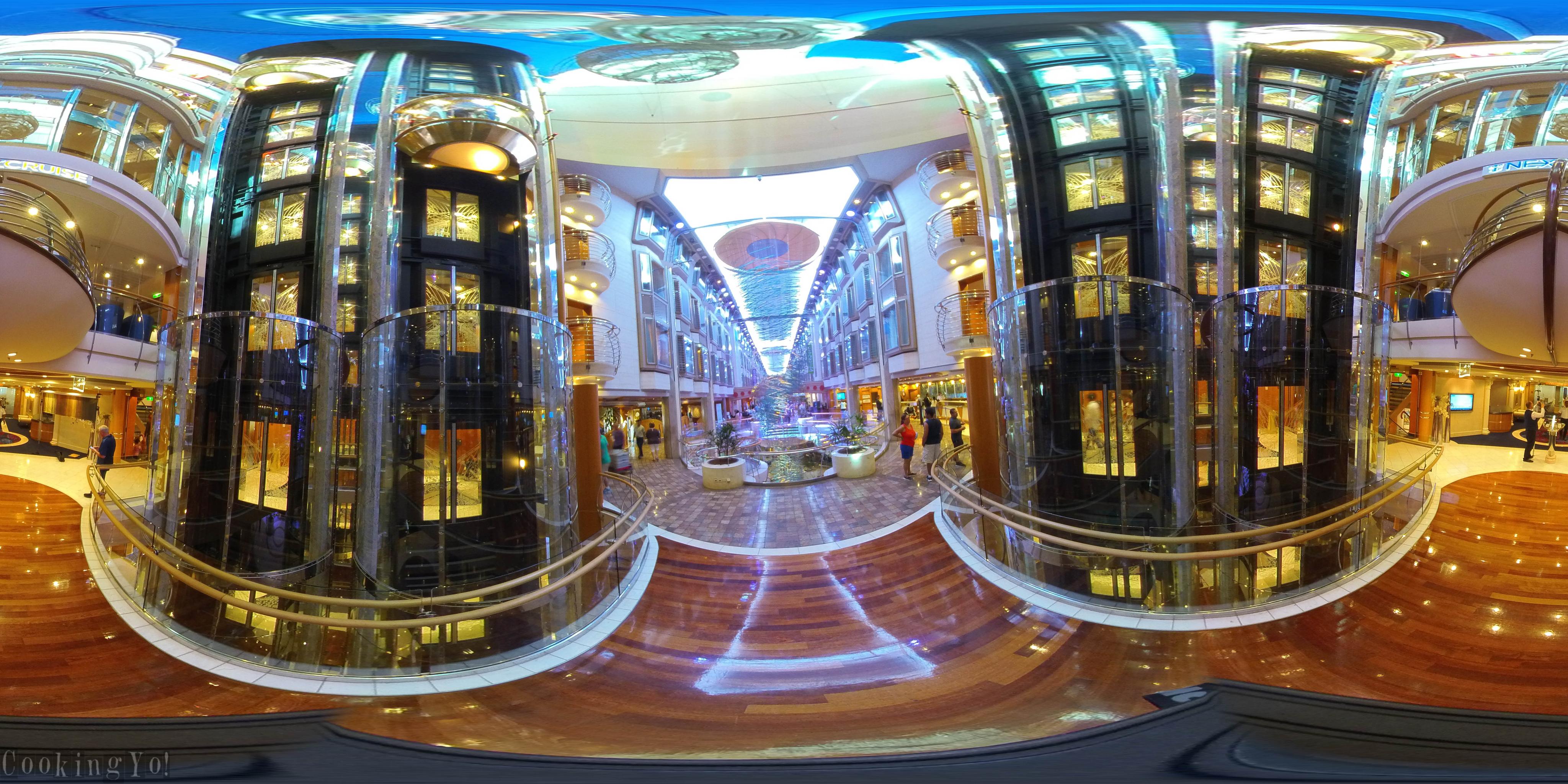 Adventure of the Seas Aft Elevators on Momento360