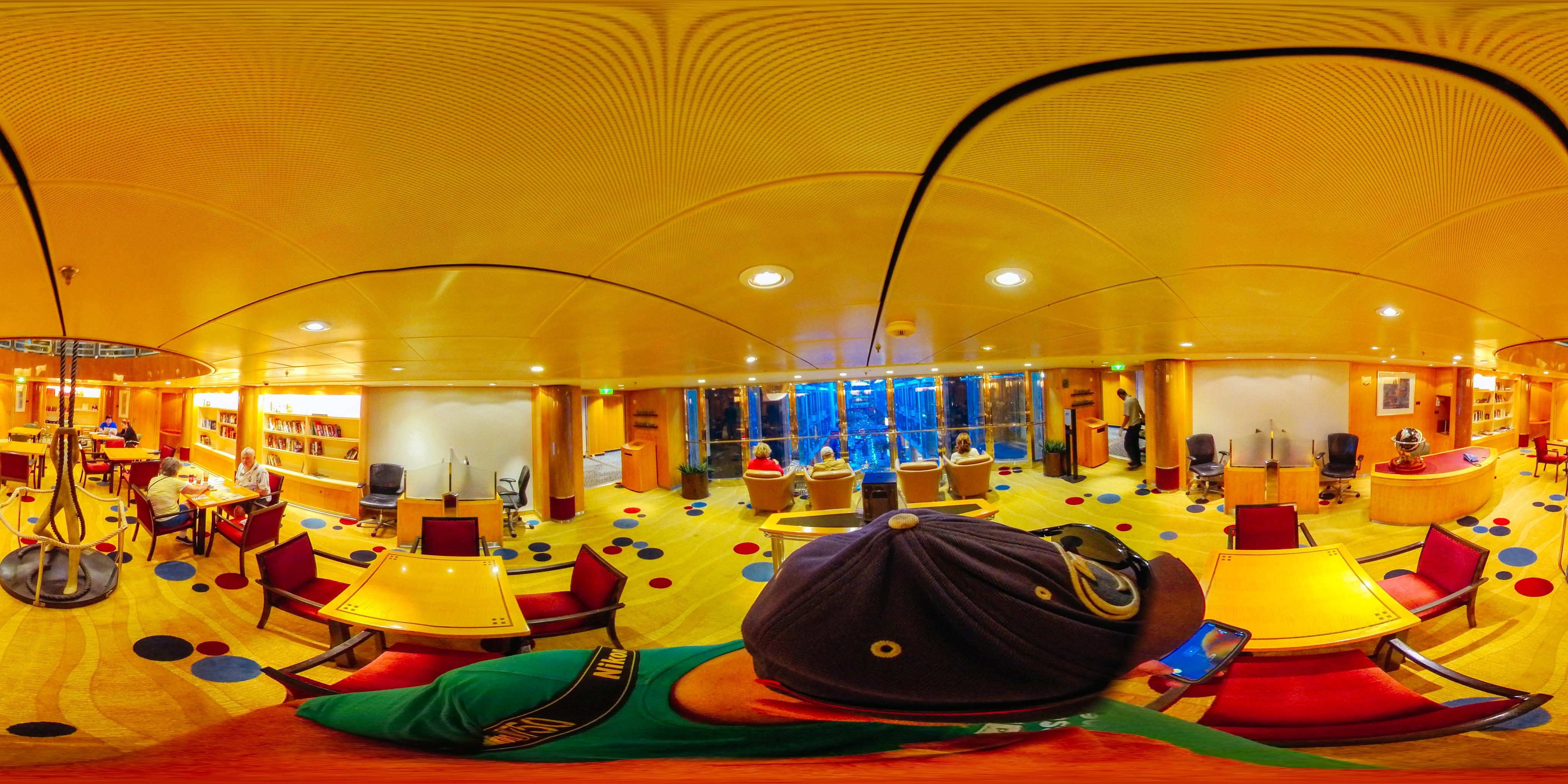 Navigator of the Seas Library on Momento360
